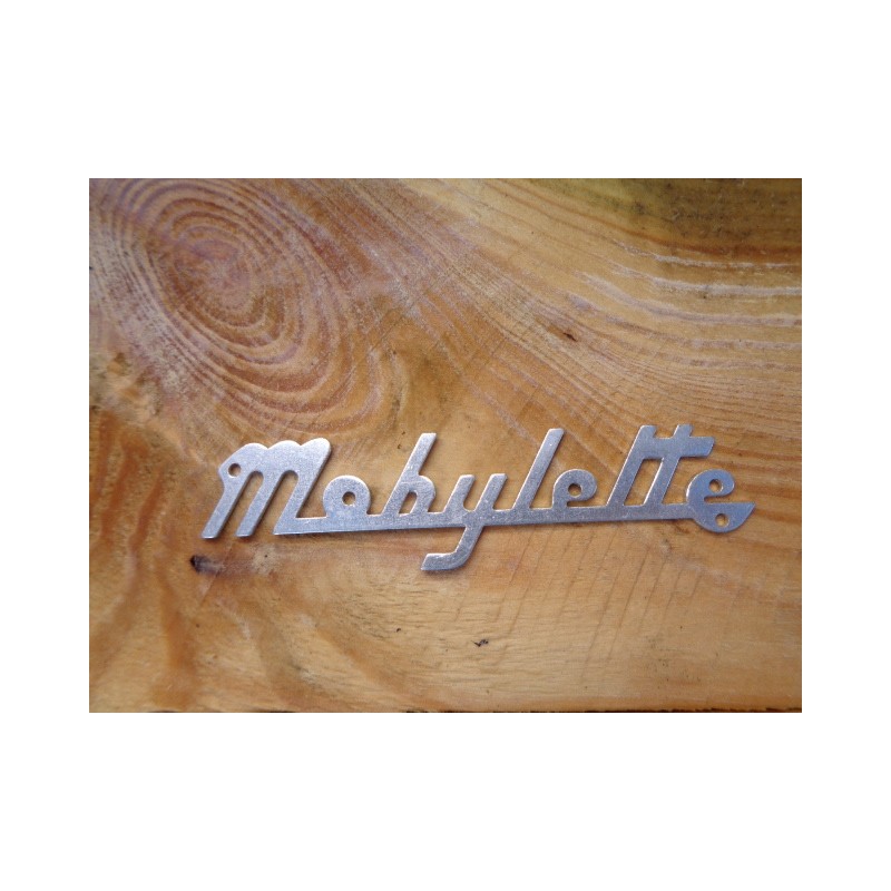 MOTOBECANE MOBYLETTE ALUMINUM LOGO